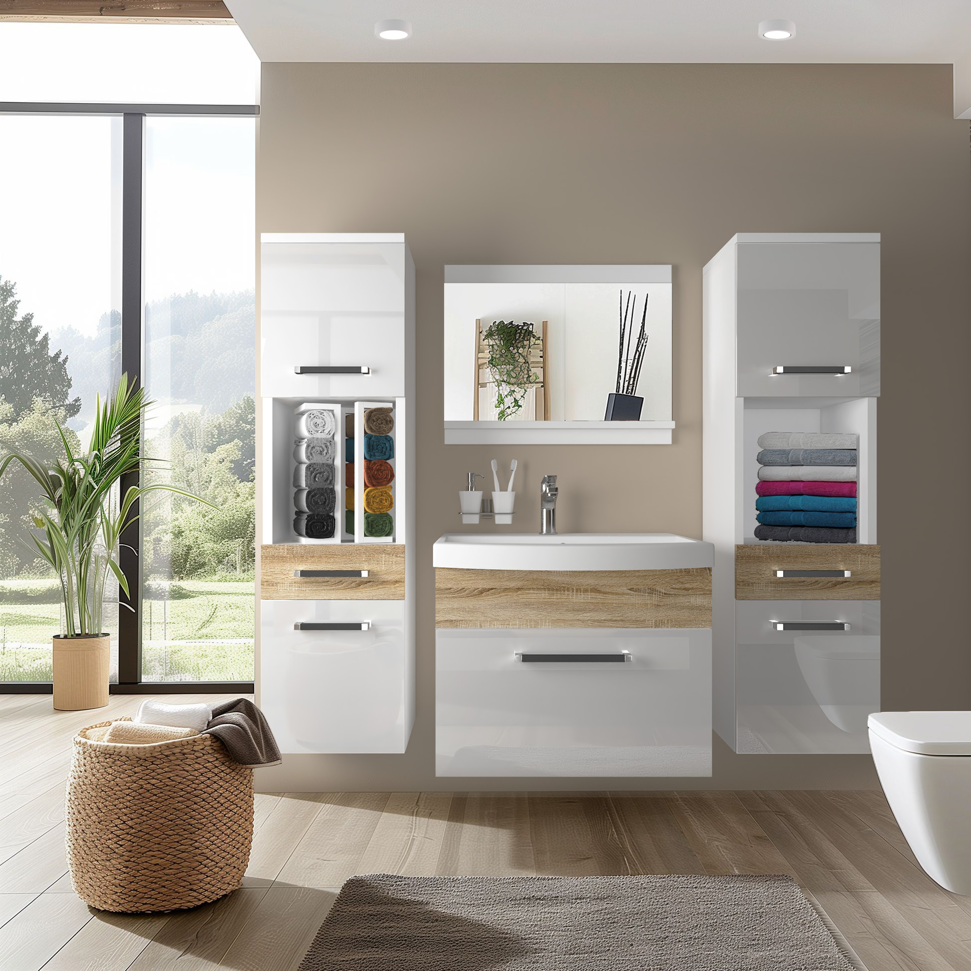 Set Mobilier Baie - Soluții Complete pentru Baia Ta